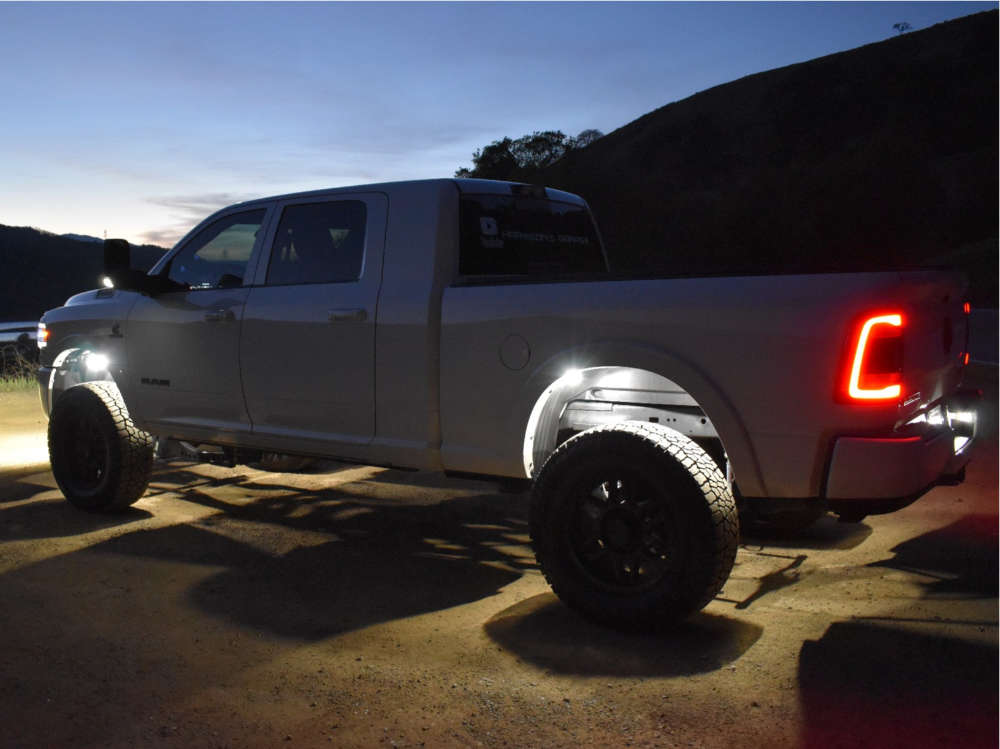 2021 Ram 2500 with 20x9 18 KMC Km544 and 37/12.5R20 Falken WildPeak ...
