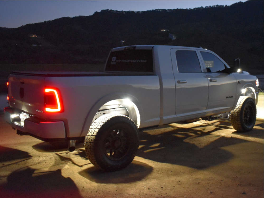 2021 Ram 2500 with 20x9 18 KMC Km544 and 37/12.5R20 Falken WildPeak ...