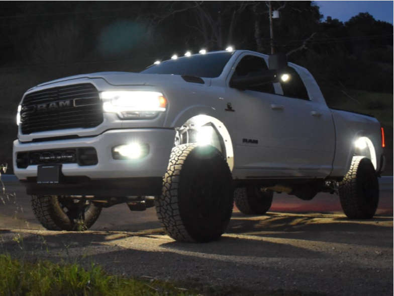 2021 Ram 2500 with 20x9 18 KMC Km544 and 37/12.5R20 Falken WildPeak ...