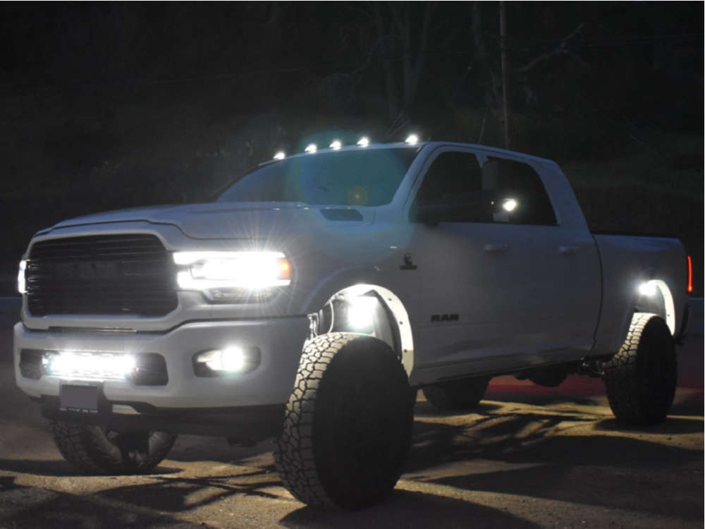 2021 Ram 2500 with 20x9 18 KMC Km544 and 37/12.5R20 Falken WildPeak ...