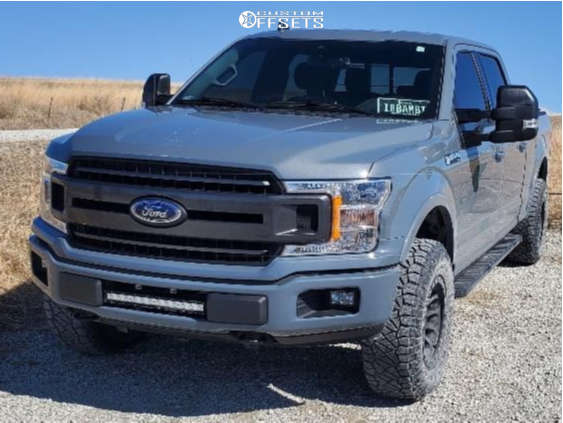 2019 Ford F-150 with 17x9 -12 Fuel Vector and 285/70R17 Nitto Ridge ...