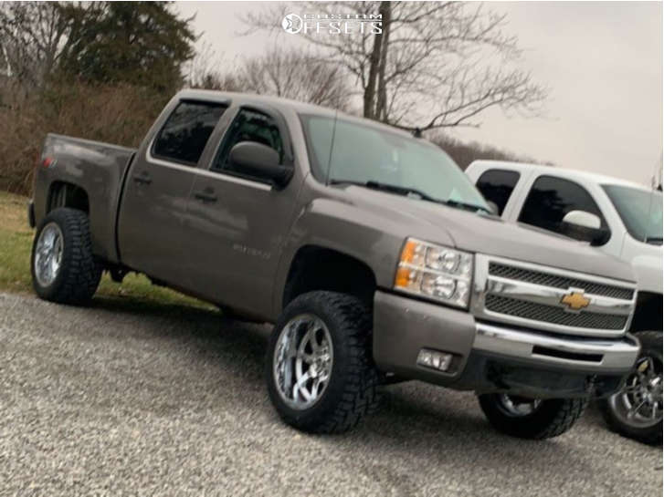 2012 Chevrolet Silverado 1500 with 20x12 -44 Gear Off-Road Pivot and 33 ...