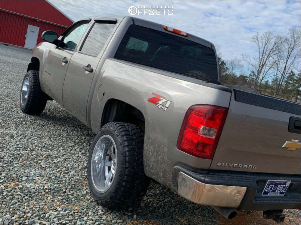 2012 Chevrolet Silverado 1500 with 20x12 -44 Gear Off-Road Pivot and 33 ...