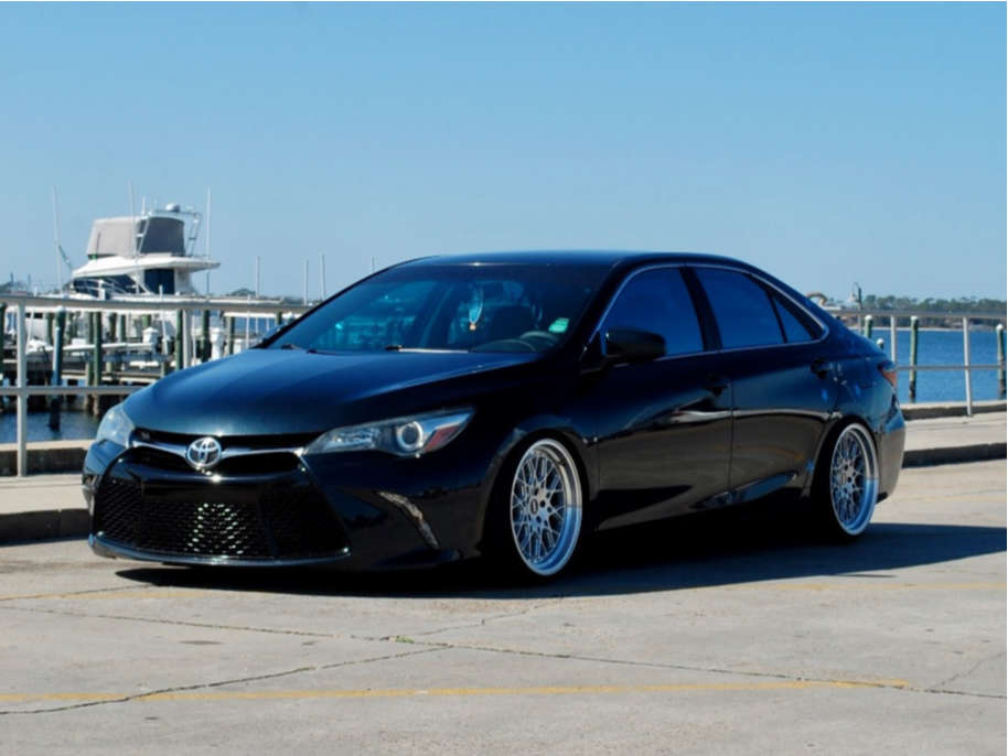 2016 Toyota Camry with 19x9.5 22 ESR Cs3 and 215/35R19 Accelera Phi and ...