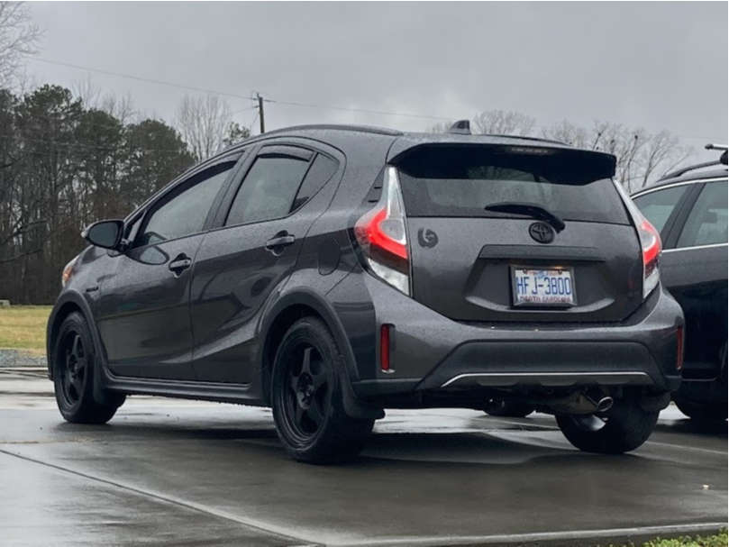 2018 Toyota Prius C with 16x7 38 Vors Sp1 and 195/55R16 Toyo Tires ...