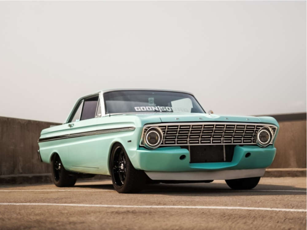 1965 Ford Falcon with 17x8 1 US Mags Rambler and 235/40R17 Federal ...