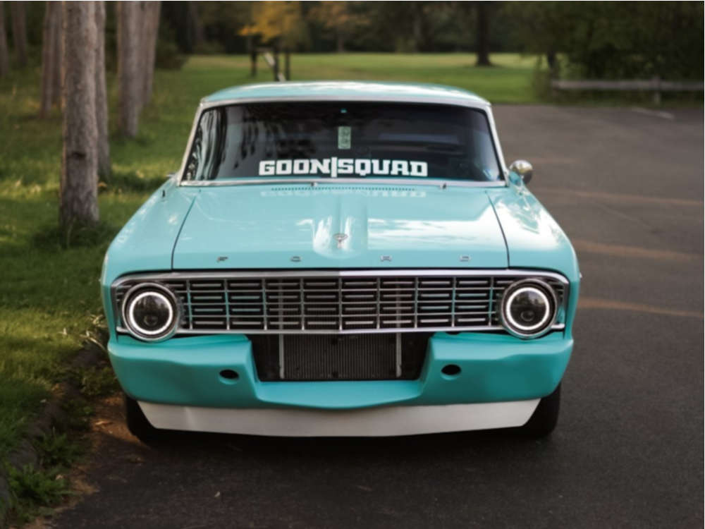 1965 Ford Falcon with 17x8 1 US Mags Rambler and 235/40R17 Federal ...