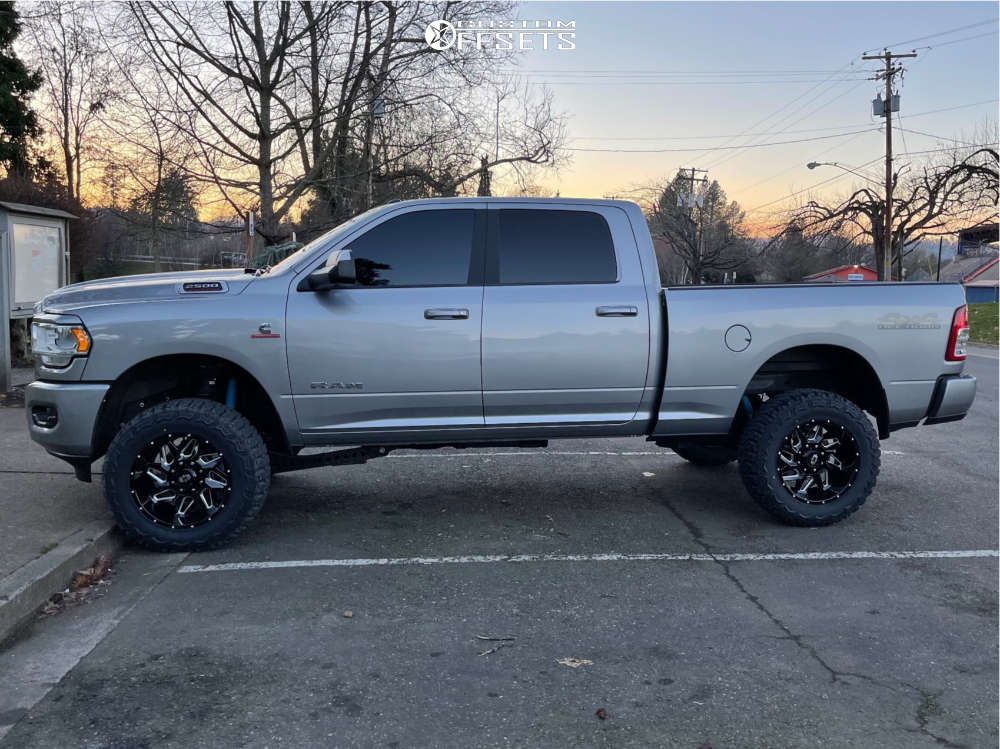 2022 Ram 2500 with 20x10 -25 Vision Spyder and 35/12.5R20 Americus ...