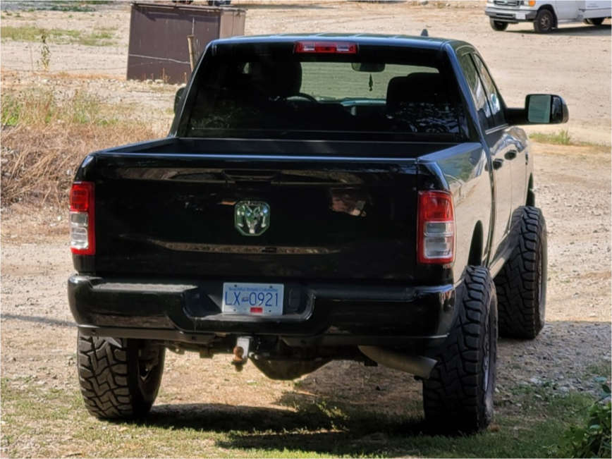 2019 Ram 2500 with 17x9.5 -18 Black Rhino Armory and 37/12.5R17 Toyo ...