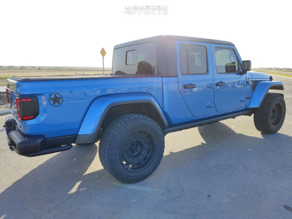 2021 Jeep Gladiator with 20x9.5 -18 Vision Tactical and 295/60R20 Nitto ...