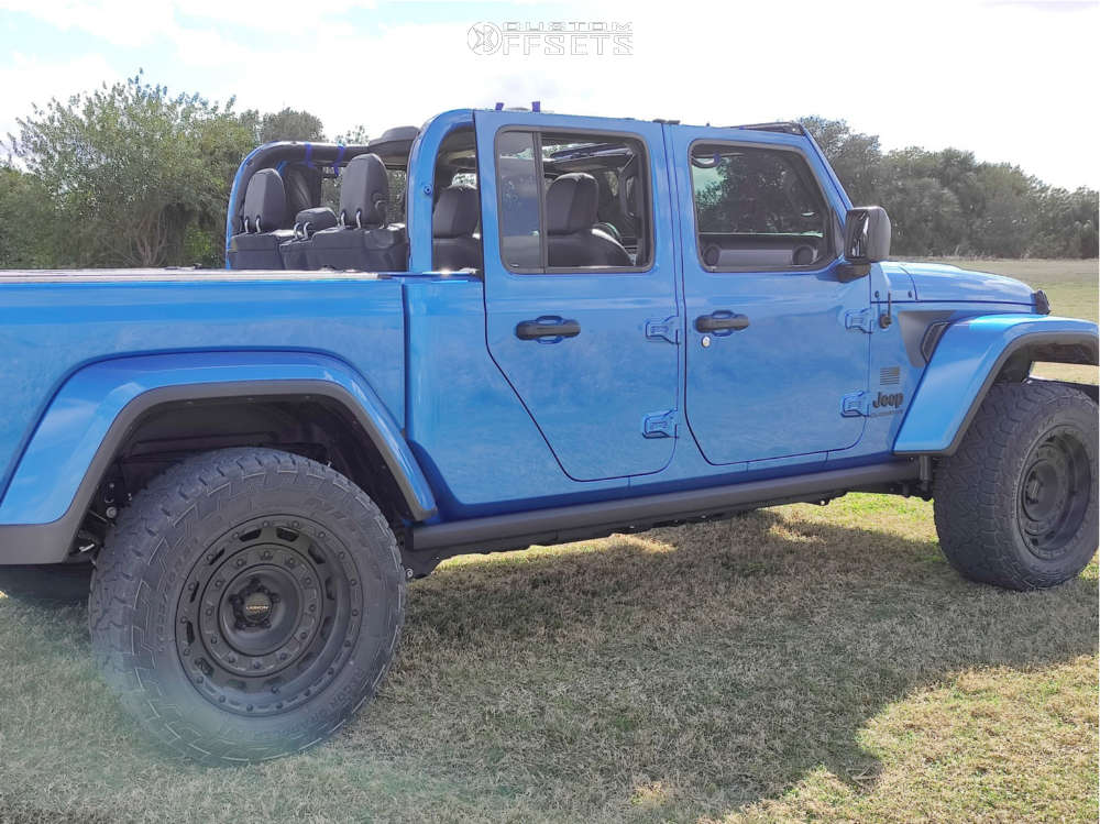 2021 Jeep Gladiator with 20x9.5 -18 Vision Tactical and 295/60R20 Nitto ...