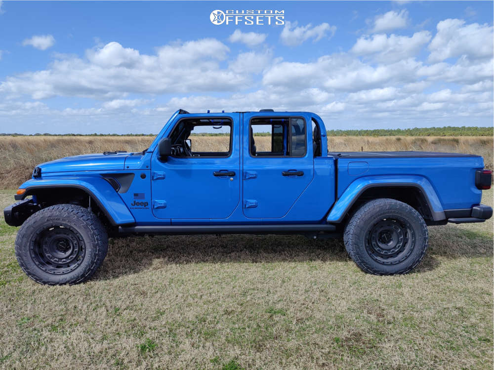 2021 Jeep Gladiator with 20x9.5 -18 Vision Tactical and 295/60R20 Nitto ...