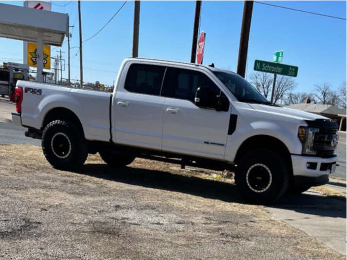 2019 Ford F-250 Super Duty with 17x8.5 0 Vision Manx and 37/13.5R17 ...