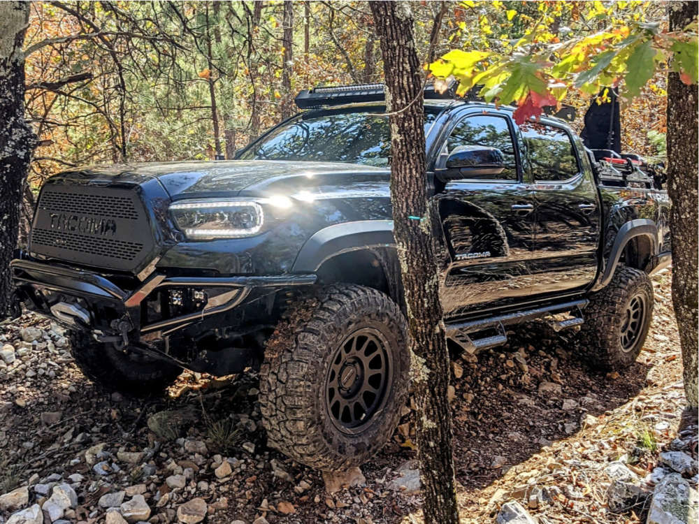 2016 Toyota Tacoma with 17x8.5 0 Method Mr703 and 285/70R17 Hercules ...