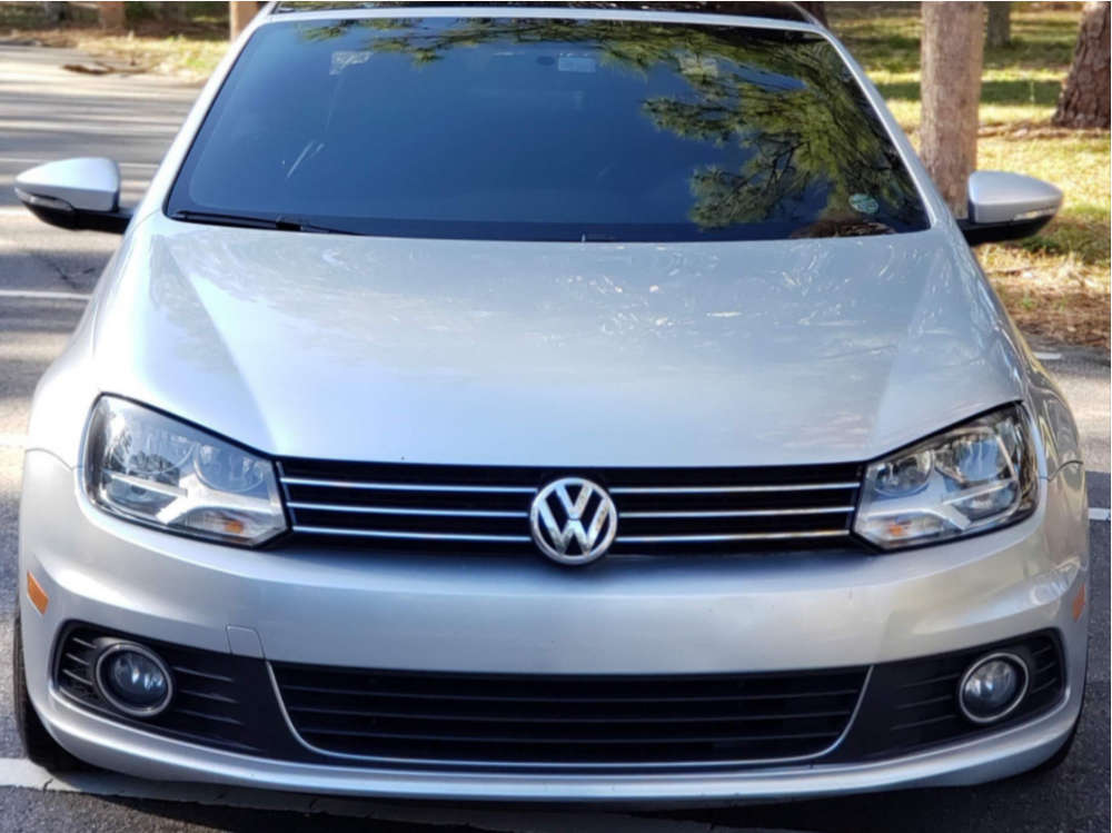 2012 Volkswagen Eos with 18x8.5 45 Enkei Rs and 225/40R18 Michelin ...