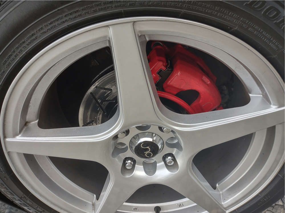 1997 Nissan Altima with 17x7.5 35 JNC Jnc022 and 225/45R17 Doral Doral ...