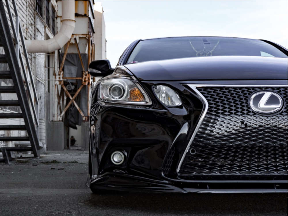 2008 Lexus GS350 with 18x9.5 35 Anovia Elder and 245/40R18 Barum ...