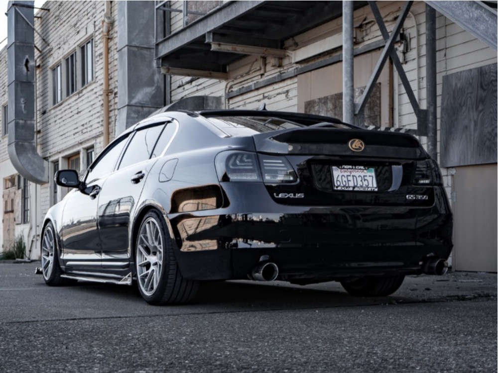 2008 Lexus GS350 with 18x9.5 35 Anovia Elder and 245/40R18 Barum ...