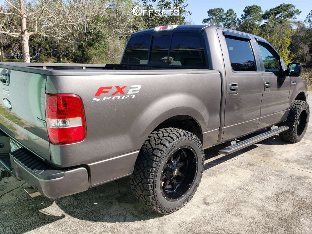 2008 Ford F-150 with 20x10 -24 Moto Metal Mo970 and 33/12.5R20 Kenda ...