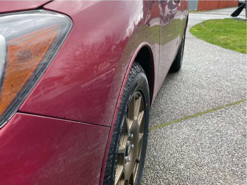 2018 Subaru Impreza with 16x7 50 Sparco Terra and 215/60R16 Yokohama Geolandar A/t G015 and ...