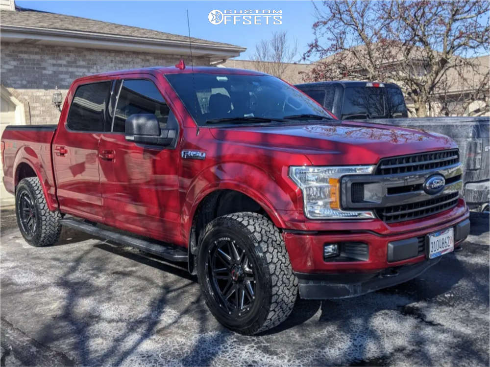 2018 Ford F-150 with 20x9 0 Wicked Offroad W901 and 305/50R20 General ...
