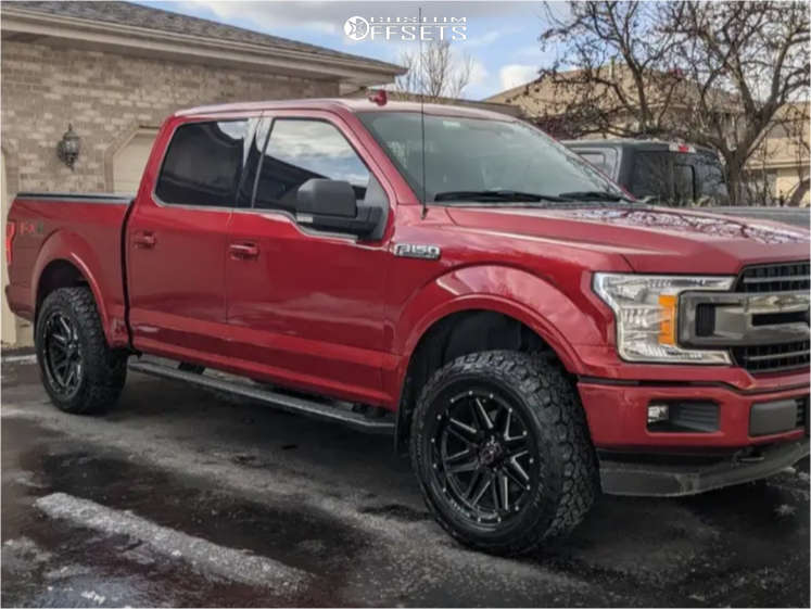 2018 Ford F-150 with 20x9 0 Wicked Offroad W901 and 305/50R20 General ...