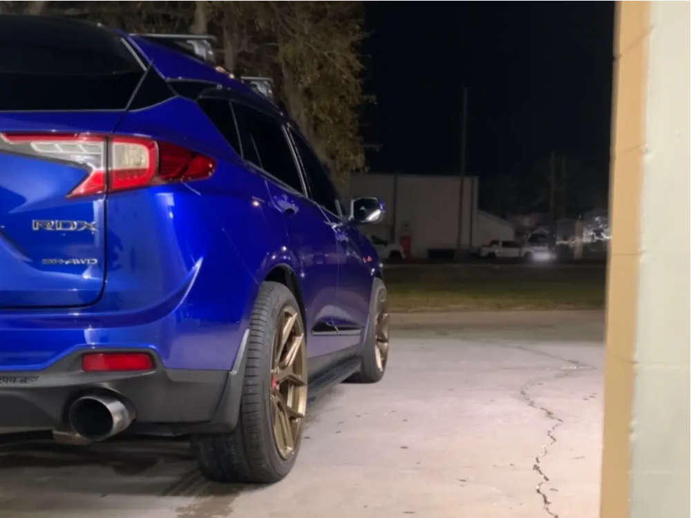 2019 Acura RDX with 21x10.5 30 Vossen Hf5 and 275/40R21 Toyo Tires ...