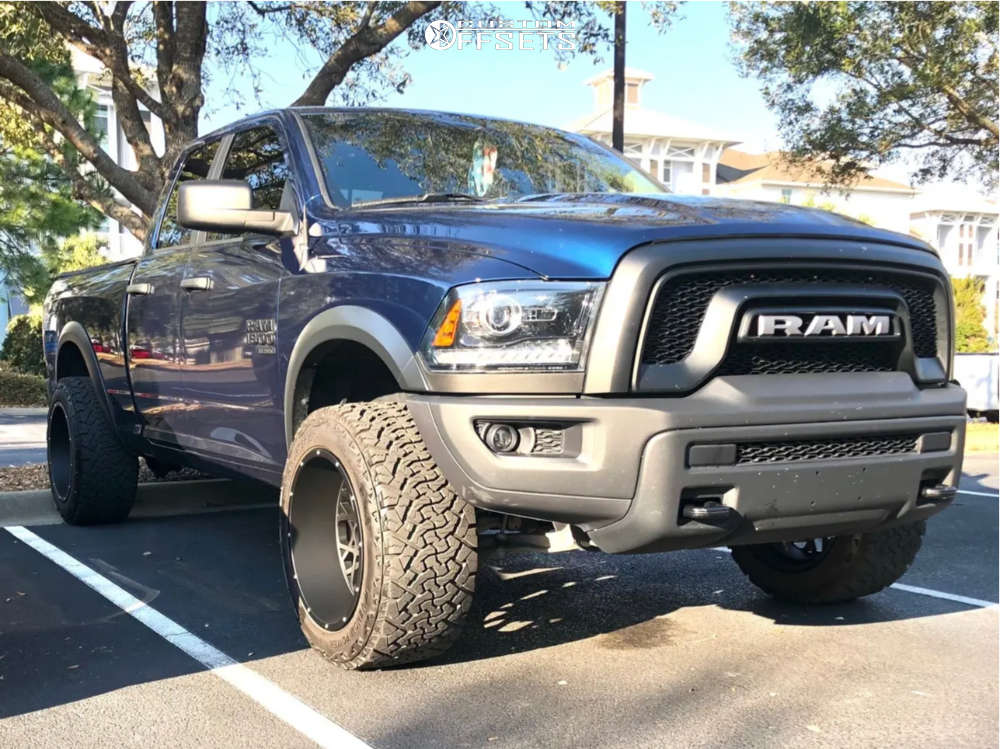 2020 Ram 1500 Classic with 20x12 -51 Vision Rocker 412 and 33/12.5R20 ...