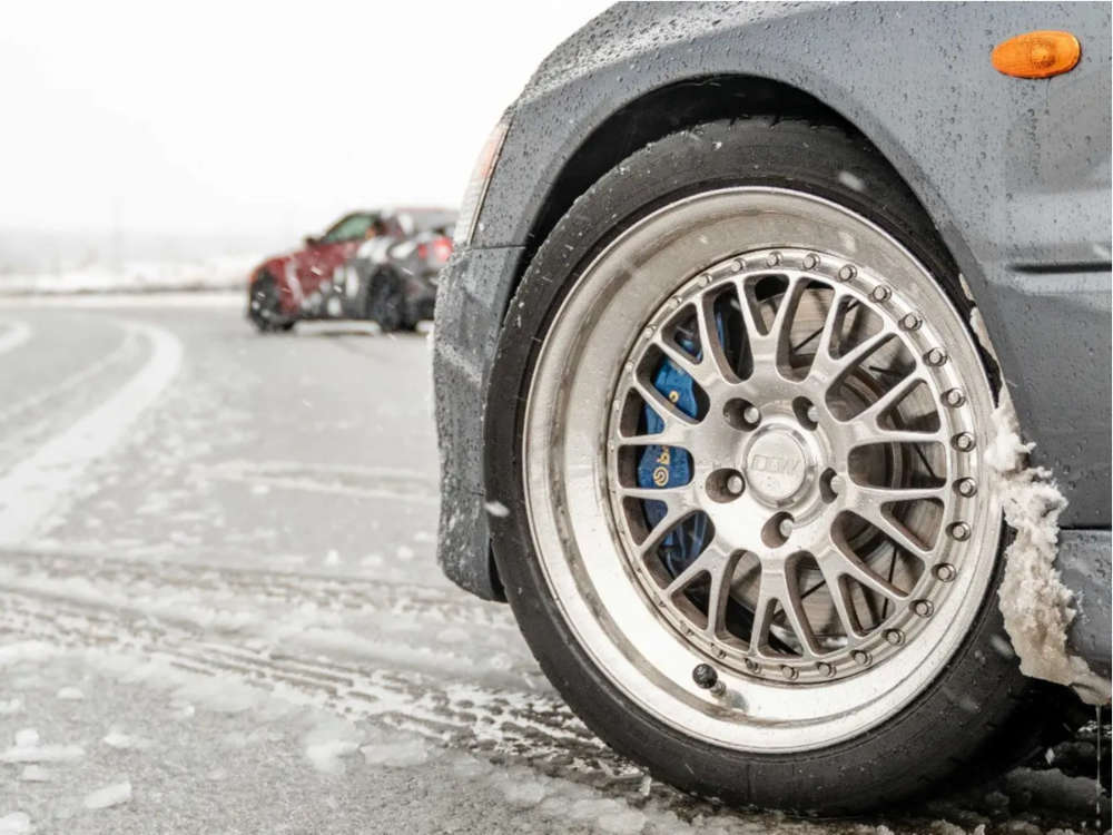 2006 Mitsubishi Lancer with 18x10 32 CCW Lm20 and 265/35R18 Michelin ...