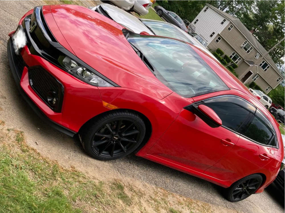 2017 Honda Civic with 18x8 38 NS Ns1805 and 235/40R18 Achilles Atr ...