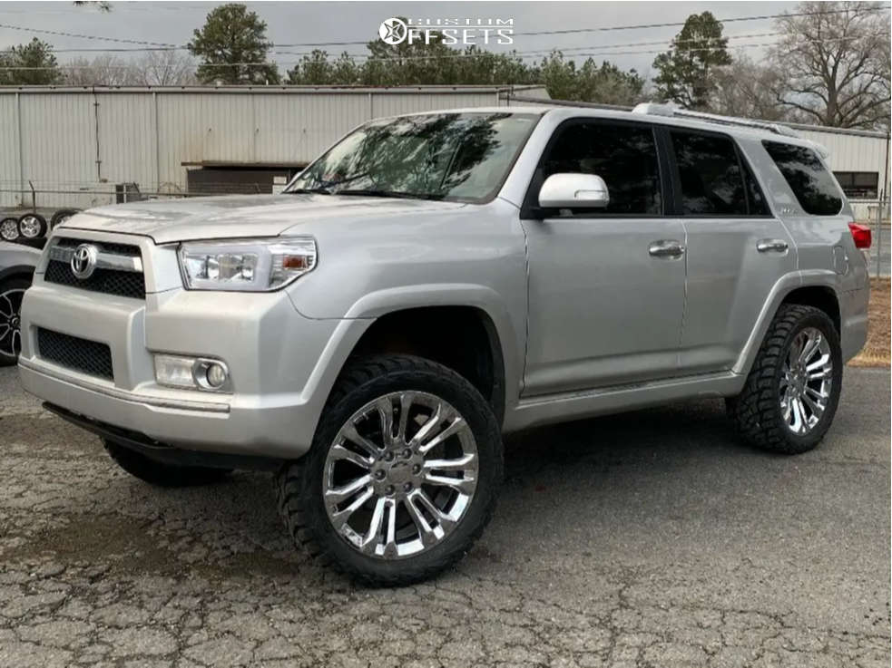 2012 Toyota 4Runner with 22x9 24 4Play CV43 and 33/12.5R22 Predator New ...