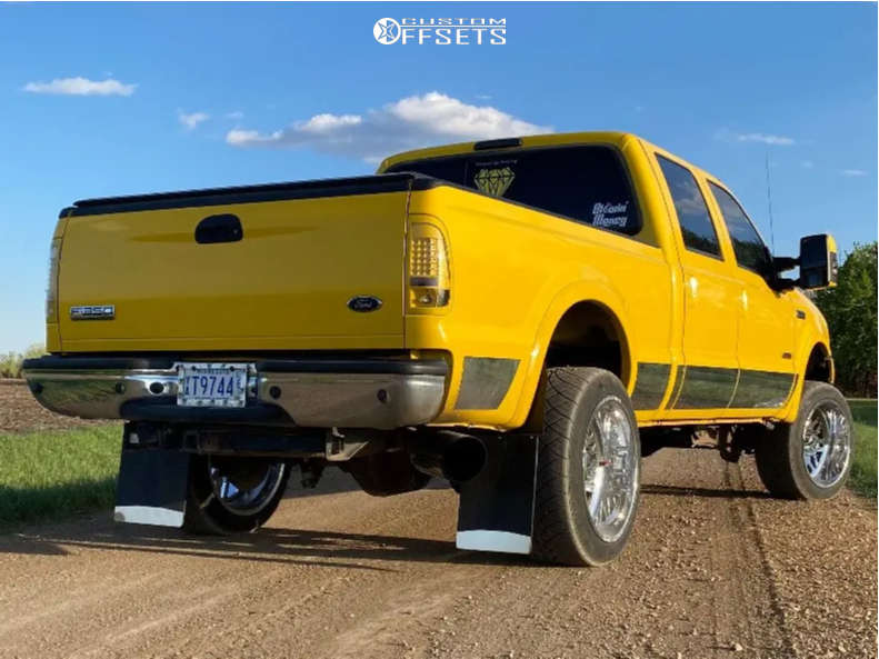 2006 Ford F-350 Super Duty with 22x12 -40 American Force Trax Ss and ...
