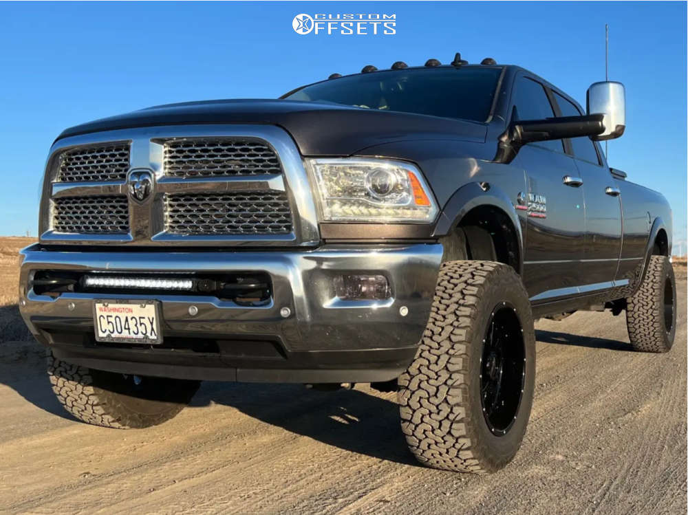 2016 Ram 2500 with 20x10 -25 Vision Rocker and 35/12.5R20 BFGoodrich ...
