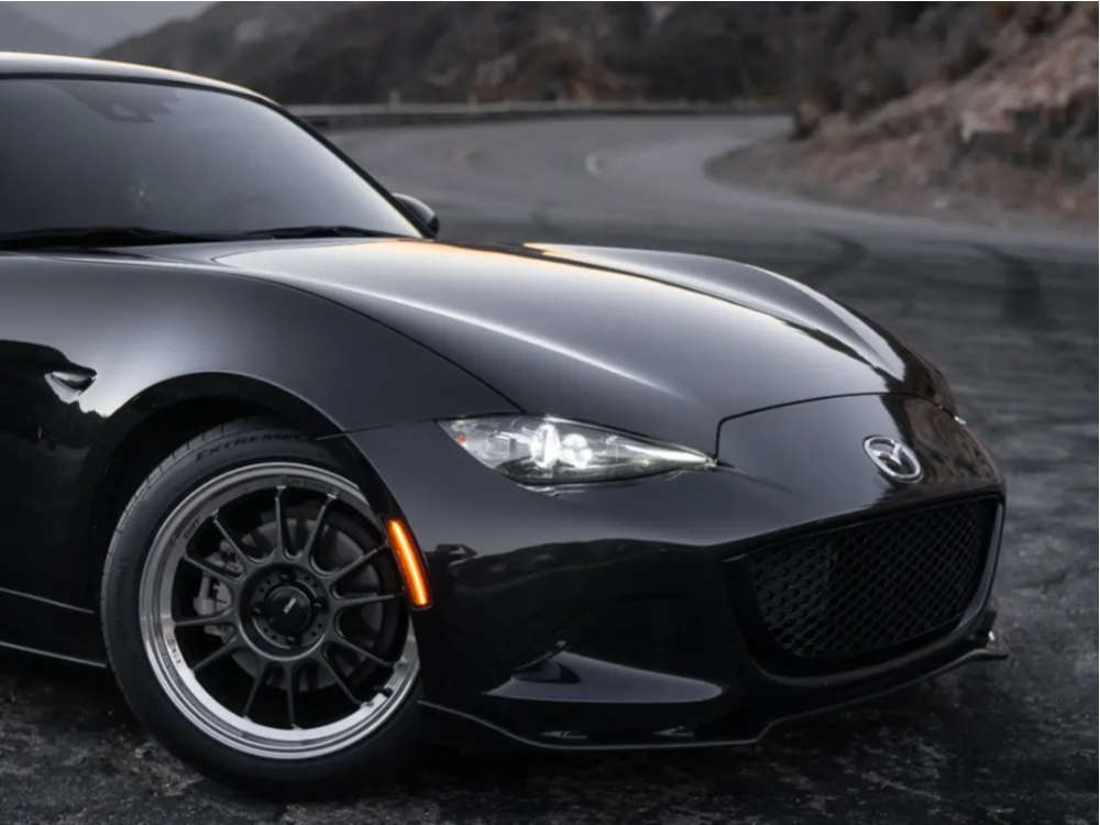 2019 Mazda MX-5 Miata with 17x8 45 Konig Hypergram and 215/45R17 ...