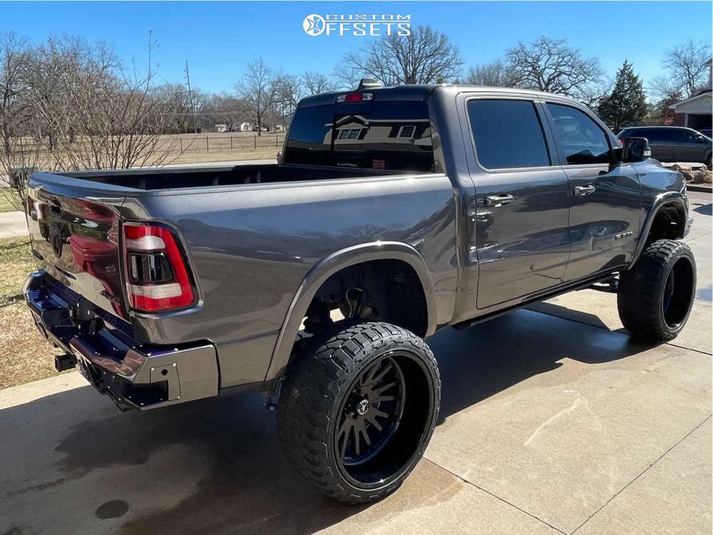 2020 Ram 1500 with 26x14 -90 American Force Quantum Cc and 37/13.5R26 ...