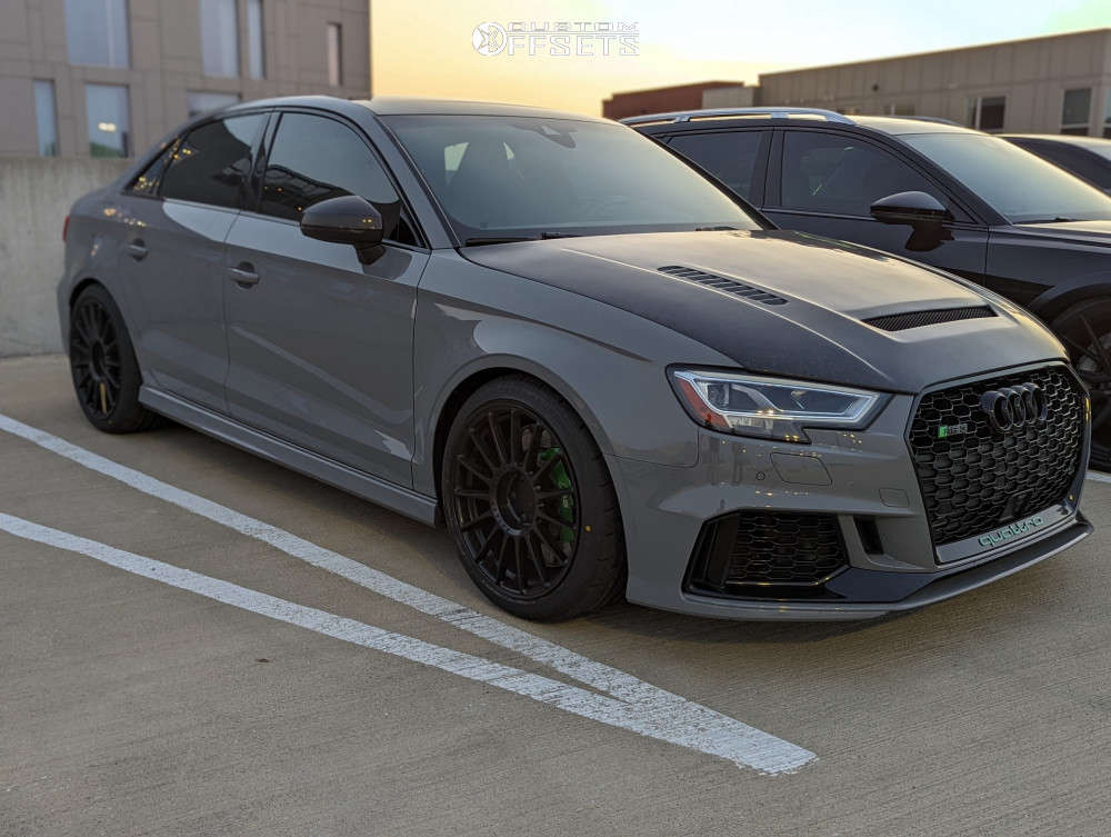 2019 Audi RS3 with 18x9.5 39 TSW Paddock and 245/40R18 Continental ...