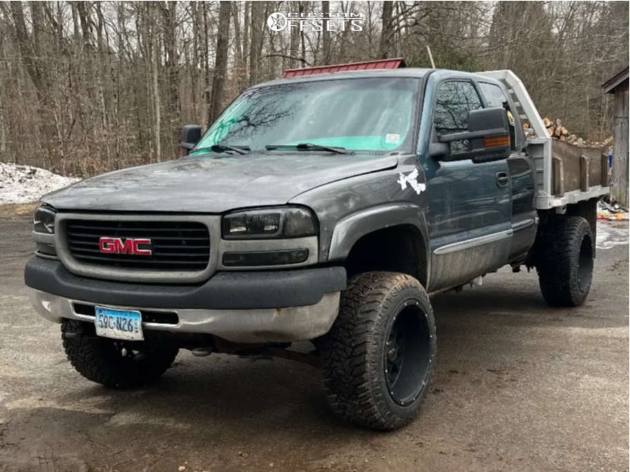 2002 GMC Sierra 2500 HD with 20x12 -51 Vision Rocker and 33/12.5R20 ...