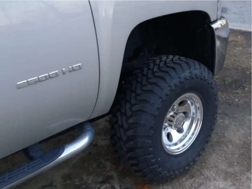 2009 Chevrolet Silverado 2500 HD with 16x10 -25 Pro Comp 69 and 315 ...