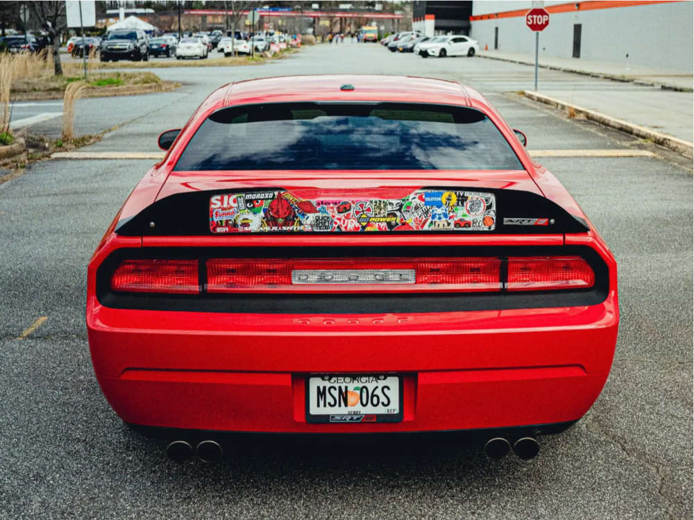 2010 Dodge Challenger with 20x9 18 Niche Vice and 245/45R20 BFGoodrich ...