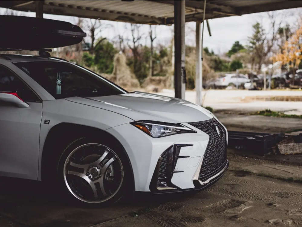 2021 Lexus UX200 with 19x8 44 Racing Hart S3 Pro and 235/35R19 Achilles ...