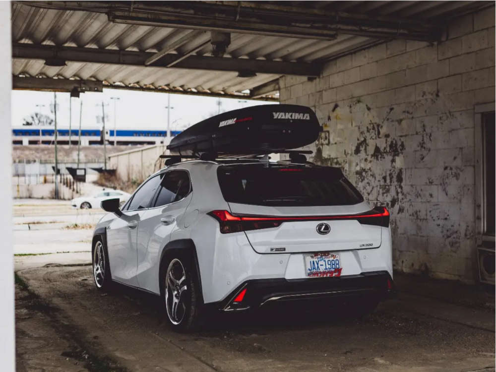 2021 Lexus UX200 with 19x8 44 Racing Hart S3 Pro and 235/35R19 Achilles ...