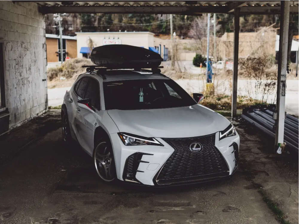 2021 Lexus UX200 with 19x8 44 Racing Hart S3 Pro and 235/35R19 Achilles ...