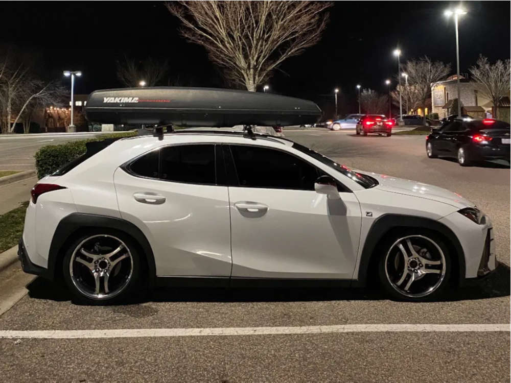2021 Lexus UX200 with 19x8 44 Racing Hart S3 Pro and 235/35R19 Achilles ...