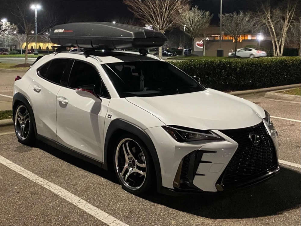 2021 Lexus UX200 with 19x8 44 Racing Hart S3 Pro and 235/35R19 Achilles ...