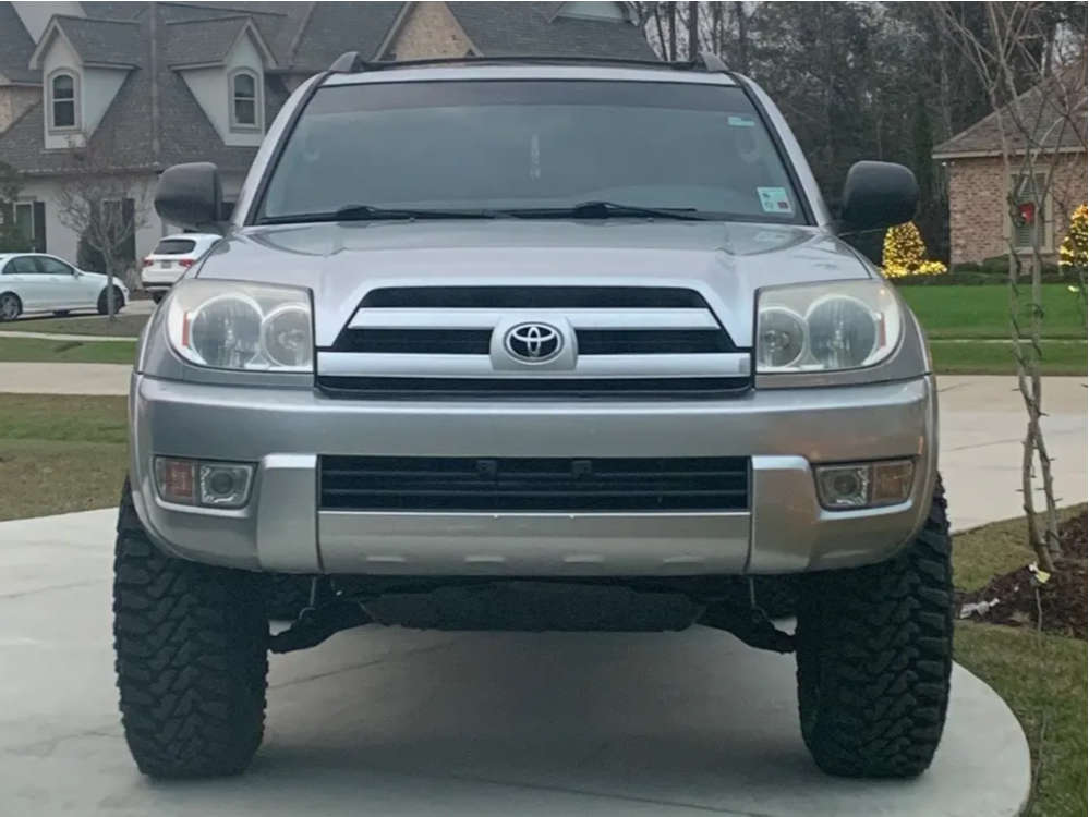 2004 Toyota 4Runner with 17x9 -12 Fuel Rebel and 285/75R17 Yokohama ...