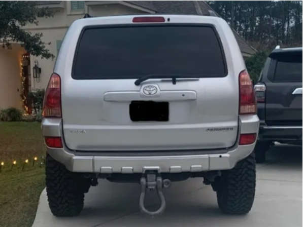 2004 Toyota 4Runner with 17x9 -12 Fuel Rebel and 285/75R17 Yokohama ...