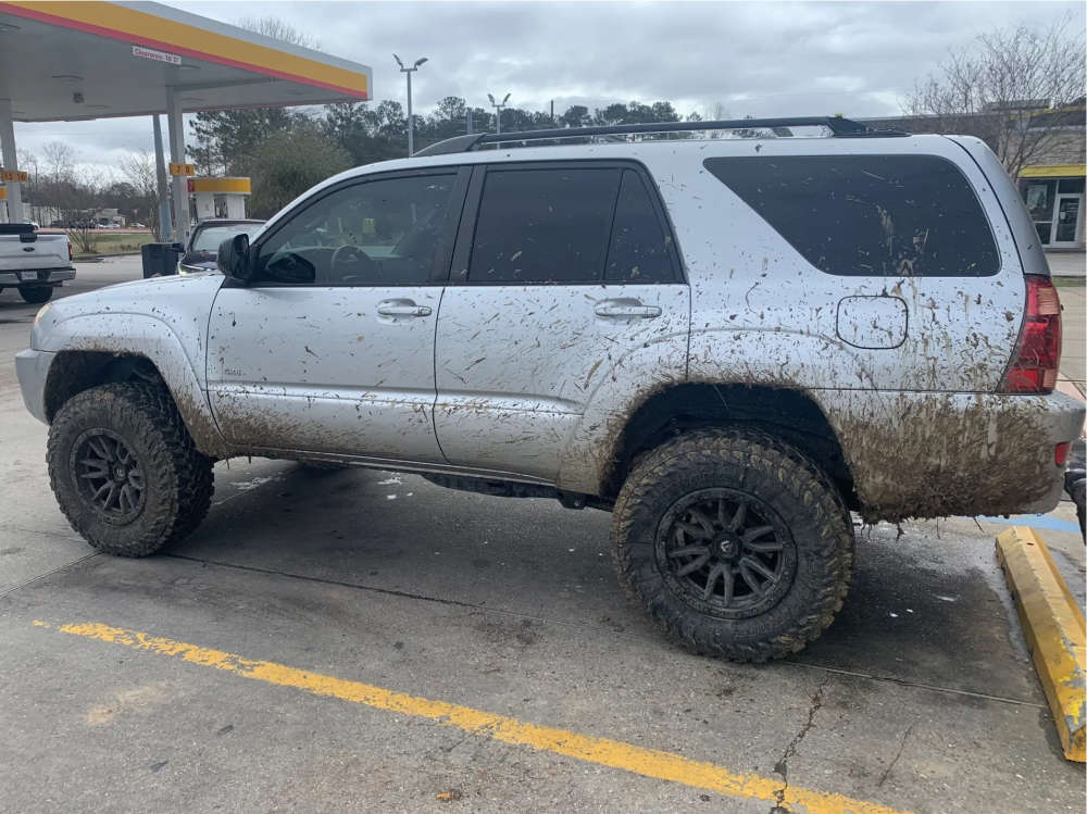 2004 Toyota 4Runner with 17x9 -12 Fuel Rebel and 285/75R17 Yokohama ...