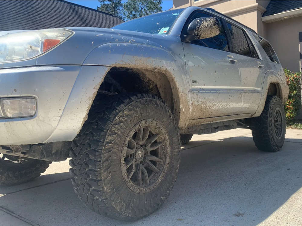 2004 Toyota 4Runner with 17x9 -12 Fuel Rebel and 285/75R17 Yokohama ...
