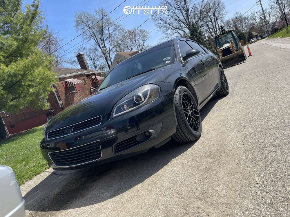 2006 Chevrolet Impala with 18x8 35 Platinum Retribution and 225/50R18 ...