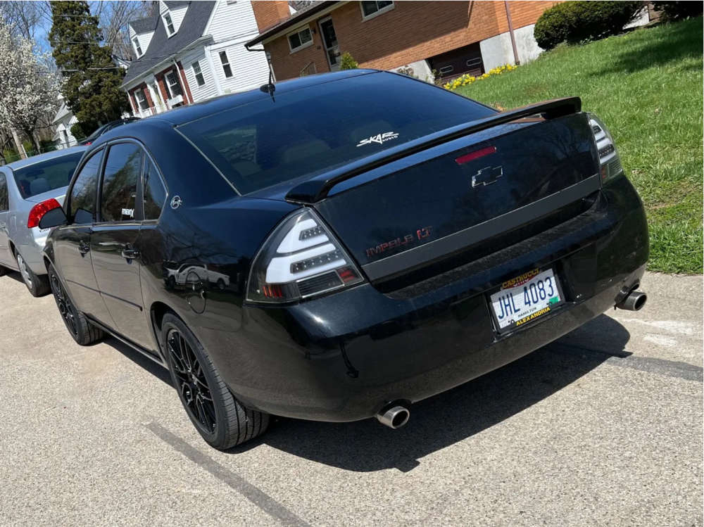 2006 Chevrolet Impala with 18x8 35 Platinum Retribution and 225/50R18 ...